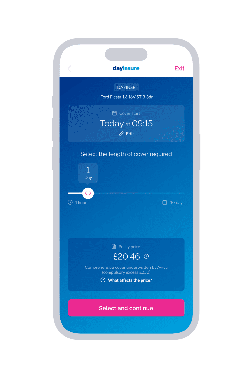 Short-Term Car Insurance App | Temp Car Insurance App | Dayinsure